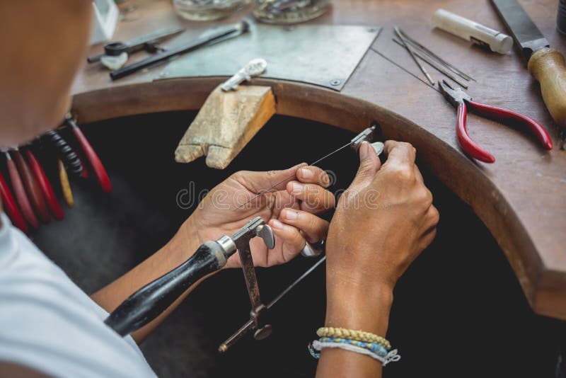 Instruments Kit in a Large Workshop for the Manufacture of Handmade ...
