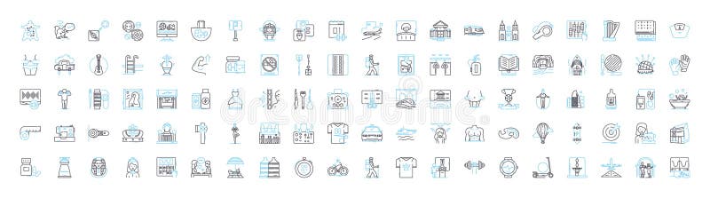 Master Classes Vector Line Icons Set. Masters, Classes, Learning ...