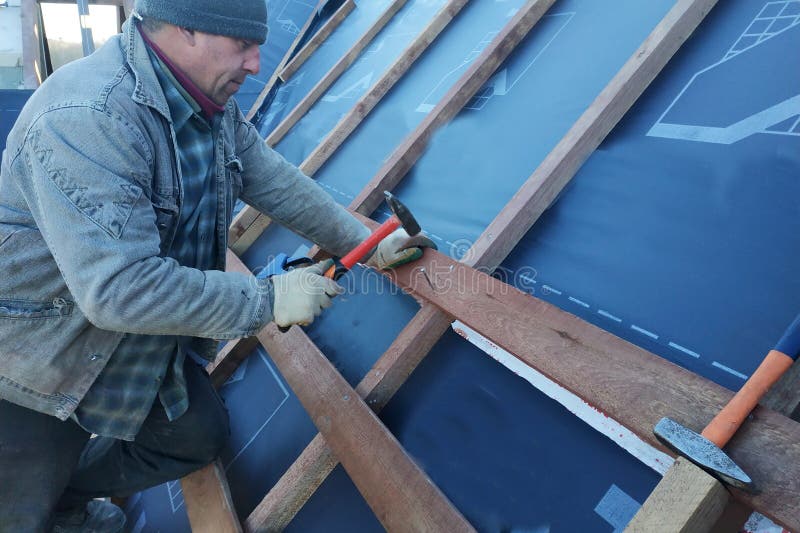 The Master Clogs the Nail into a Beam, Fixing this Gidrorizer To the ...