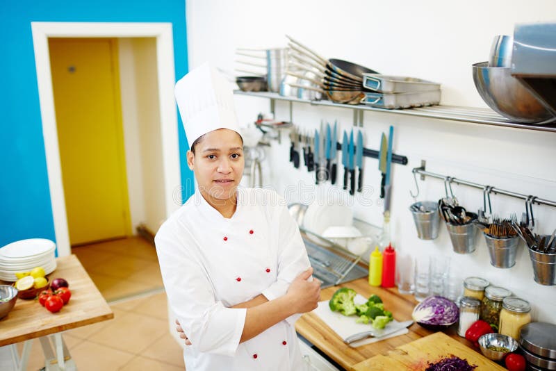 Workplace of cooking show stock photo. Image of hotel - 122547718