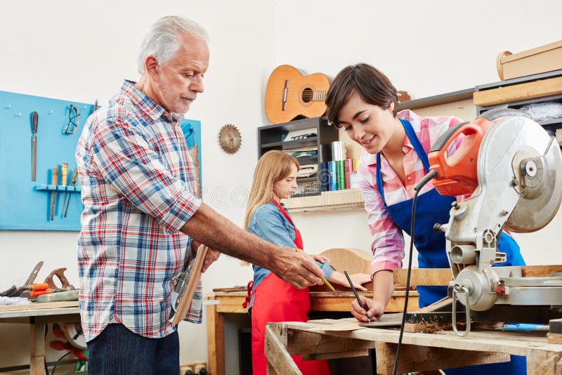 Master Craftsman in Woodworking Test Stock Photo - Image of lesson ...
