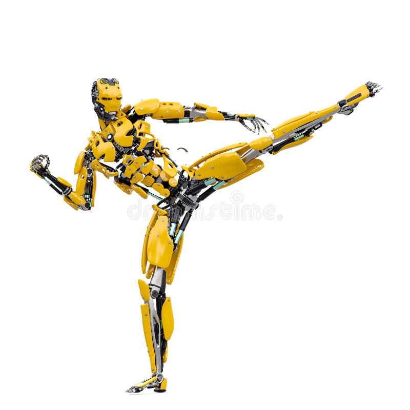 Robot Kicking Stock Illustrations – 59 Robot Kicking Stock ...