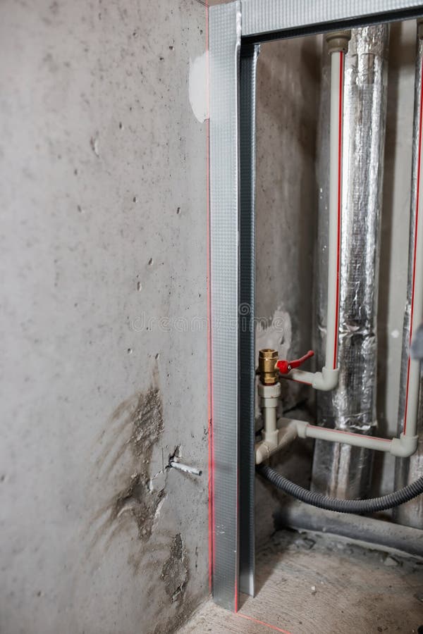 The Master Forms a Metal Profile from Tin Stock Image - Image of ...