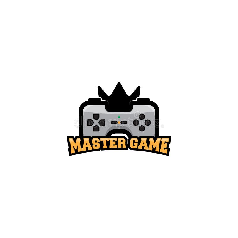 Master Game Logo stock illustration. Illustration of master - 133530218