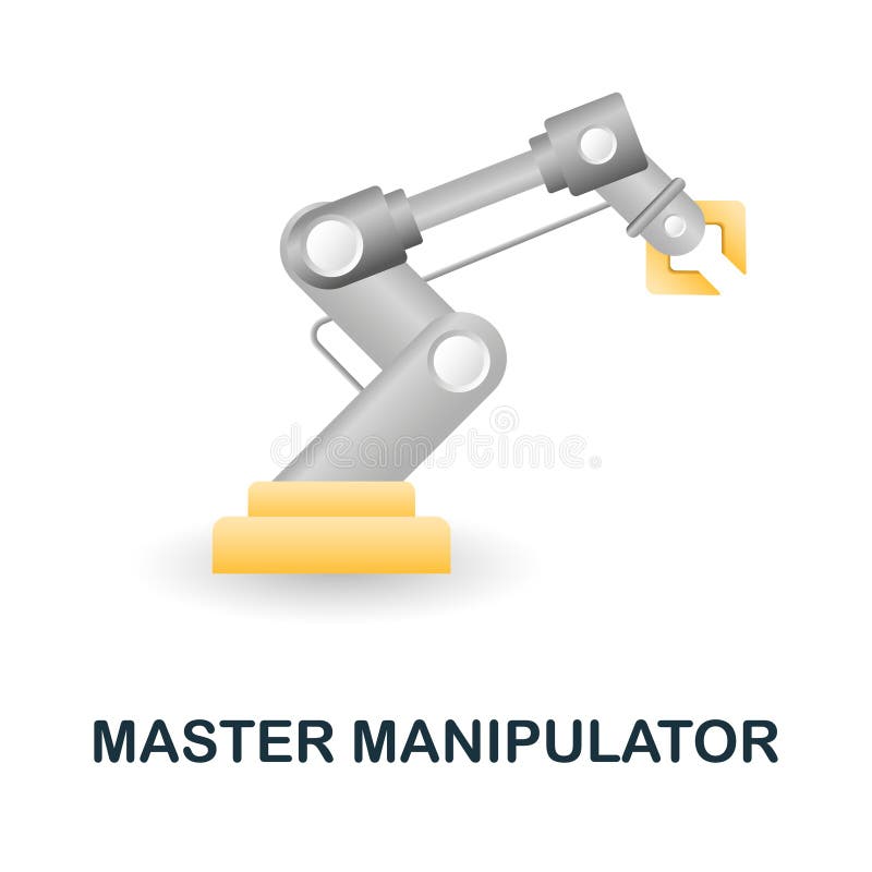 Master Manipulator Icon. 3d Illustration from Construction Instruments ...