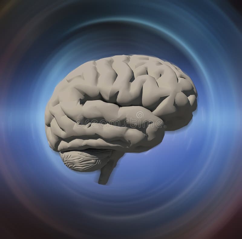 Master mind in tunnel stock illustration. Illustration of energy ...