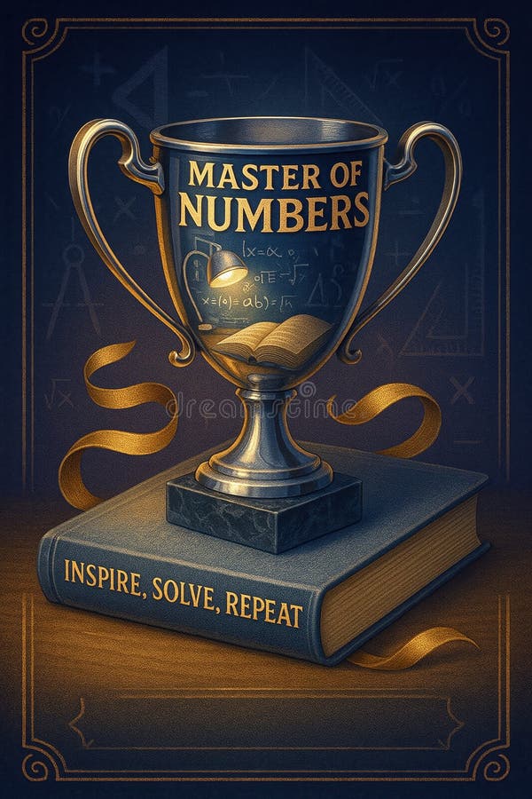 Master of Numbers Trophy Symbolizes Excellence and Dedication in ...