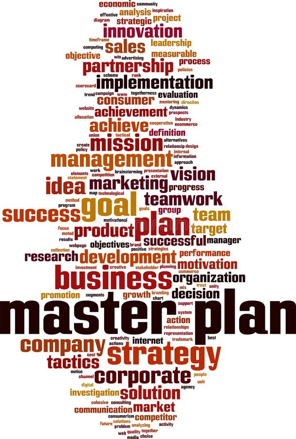 Business master plan stock illustration. Illustration of example - 26997166