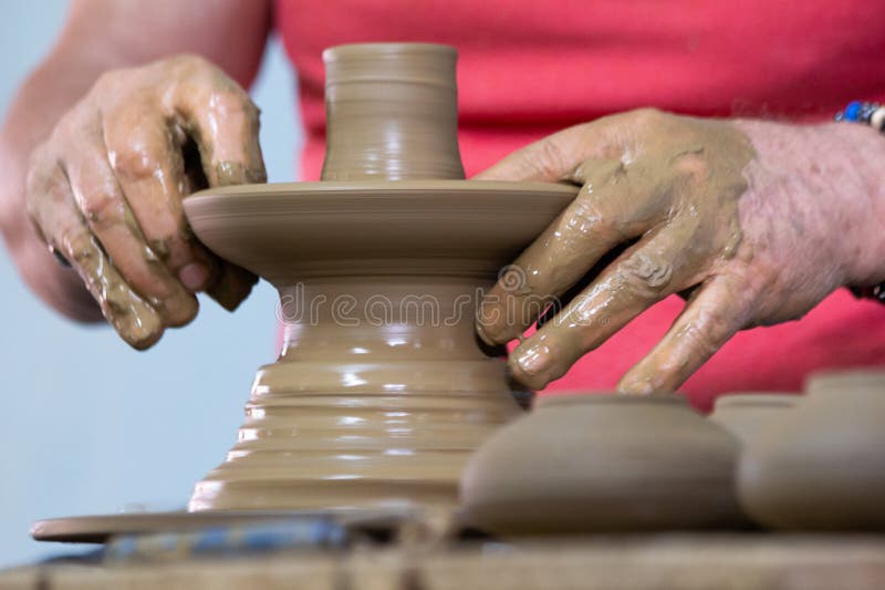 Master Potter editorial stock photo. Image of wheel - 314460918