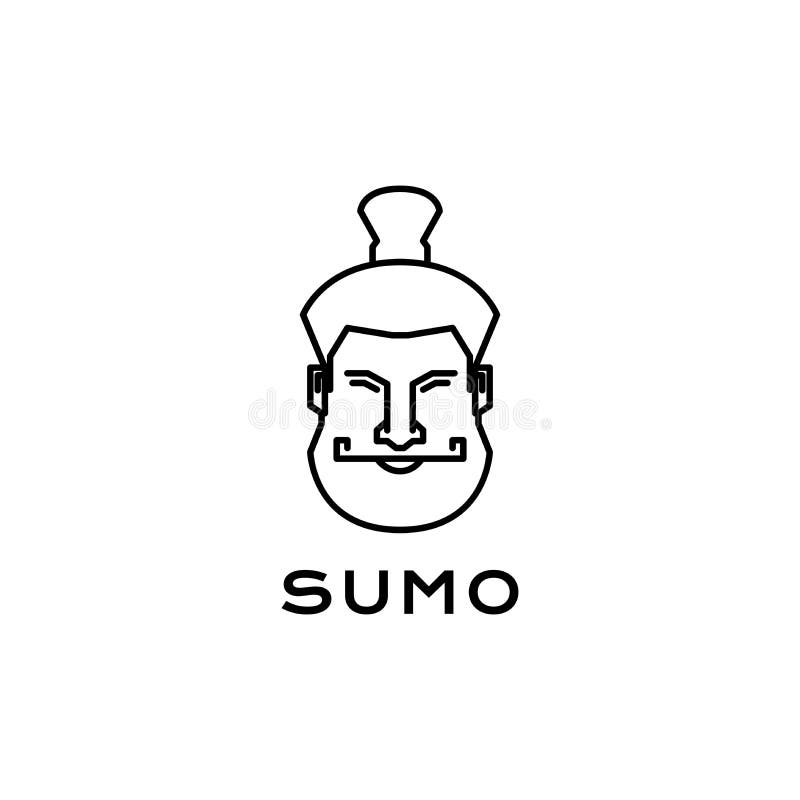 Master Sumo Logo Design Vector Stock Vector - Illustration of sportsman ...