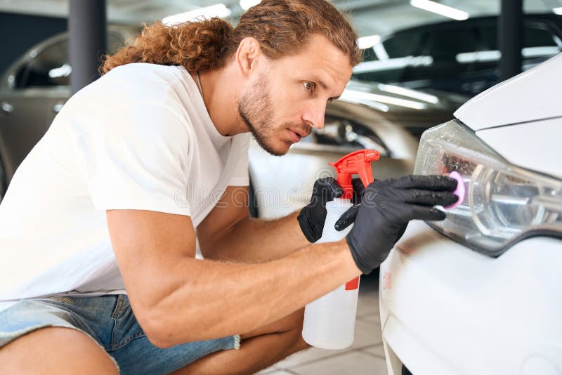 593 Car Detailing Guy Stock Photos - Free & Royalty-Free Stock Photos ...