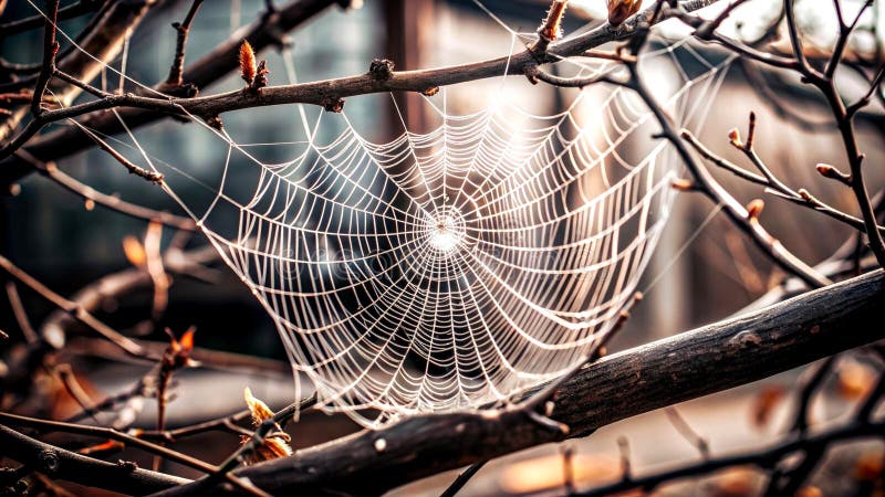 A Master Weaver: a Spiderweb, a Marvel of Precision and Delicate Beauty ...