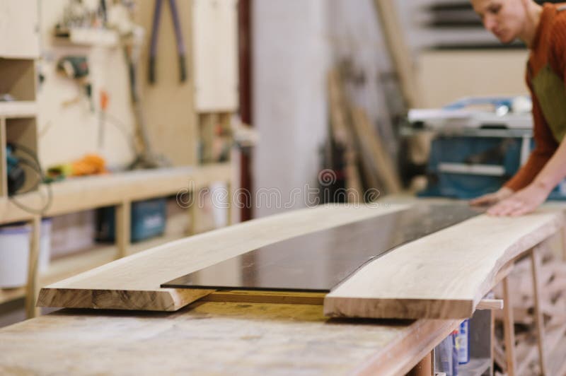 The Master Works on a Surface Grinding Machine Stock Photo - Image of ...