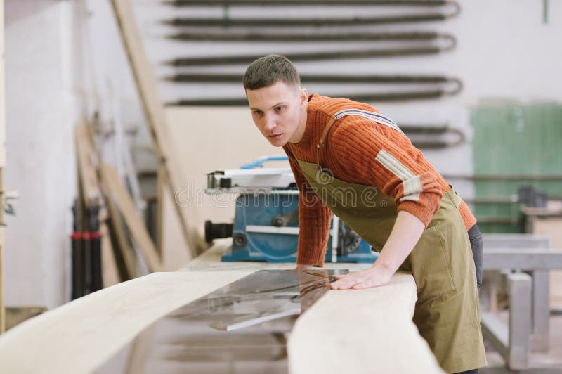 The Master Works on a Surface Grinding Machine Stock Photo - Image of ...