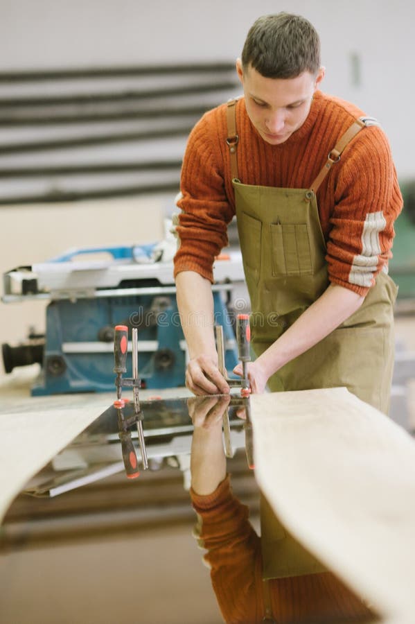 The Master Works on a Surface Grinding Machine Stock Image - Image of ...