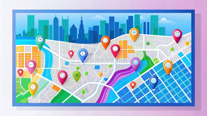 Master Your City Explorations an Interactive City Map Navigation ...