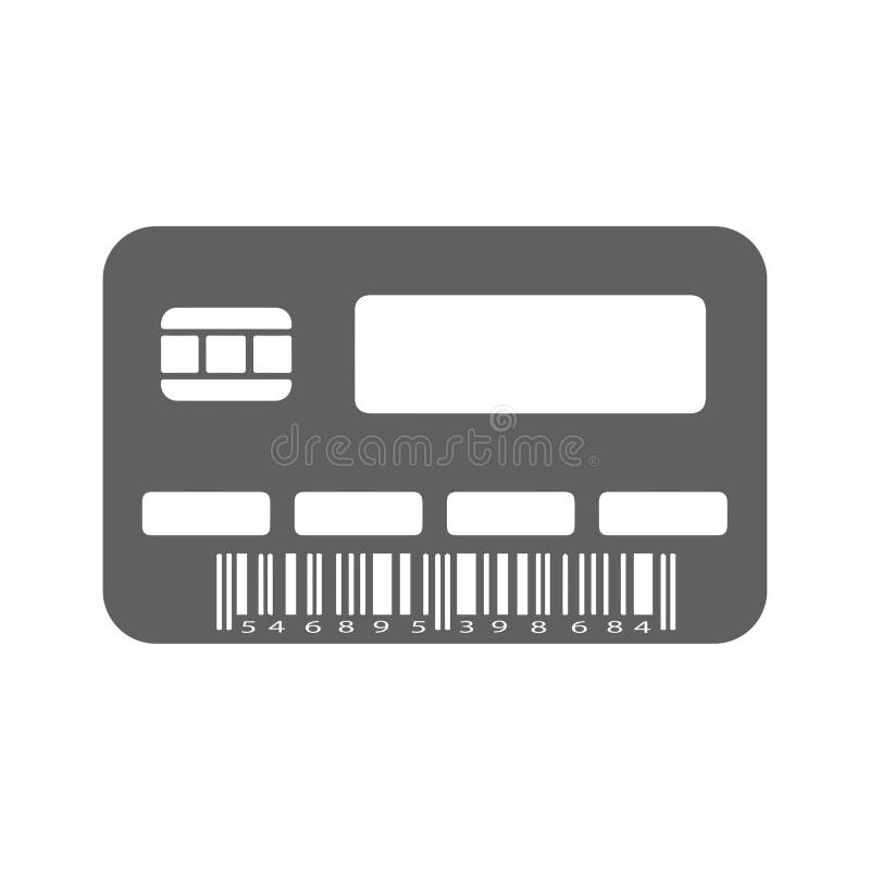 MasterCard, Credit, Debit Card Gray Icon Stock Vector - Illustration of ...