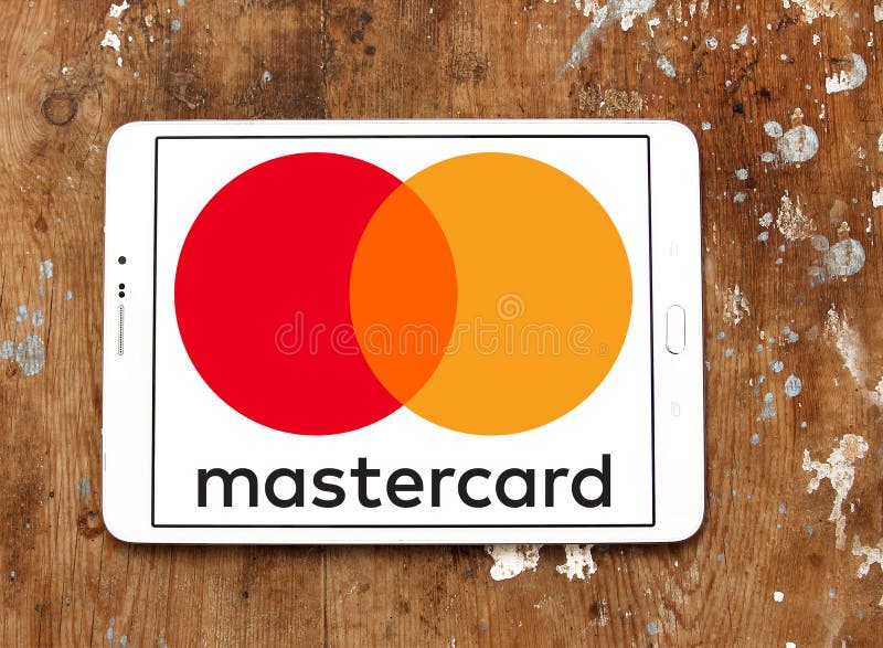 Mastercard logo editorial stock image. Image of financial - 94342939