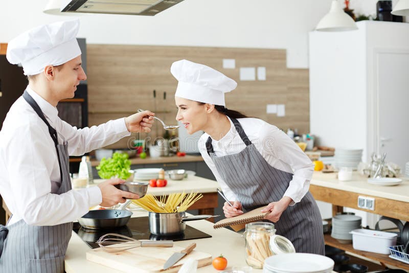 Masterclass of cooking stock photo. Image of vlog, food - 118629376