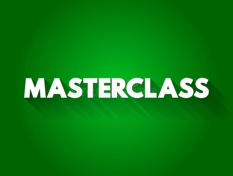 Masterclass Stock Illustrations – 1,303 Masterclass Stock Illustrations ...