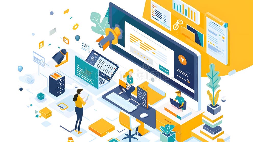 Mastering Collaborative Web Development, a Team Uses Coding, Design ...