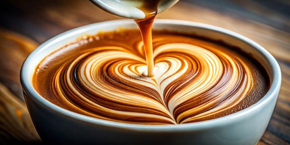 Mastering the Latte Art Heart a StepbyStep Milk Pouring Coffee Tutorial ...