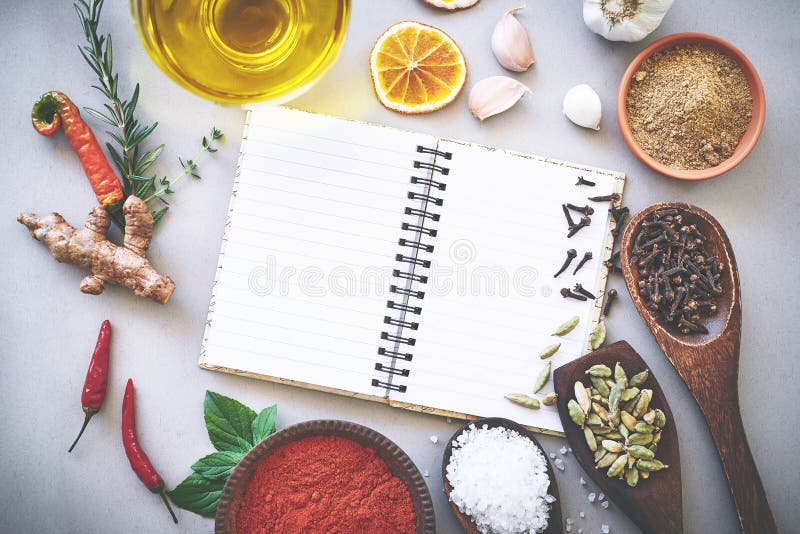 Mastering the Magic of Cooking with Herbs and Spices. an Assortment of ...