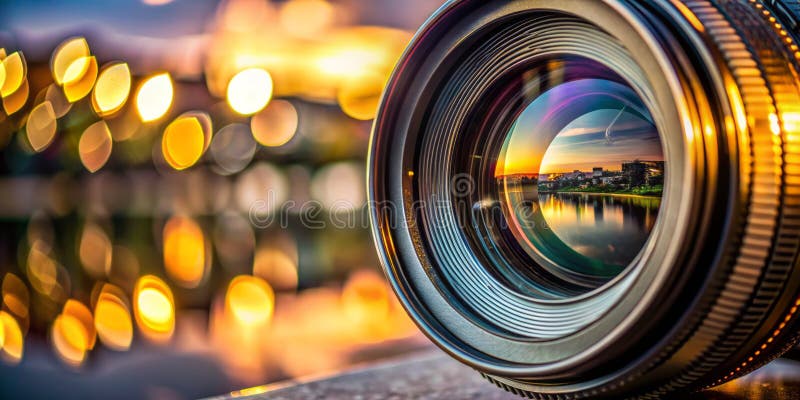 Mastering Photography Composition a Closeup Lens Reflection ...
