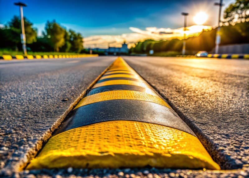 Mastering the Rule of Thirds a Parking Lot Speed Bump Photography ...