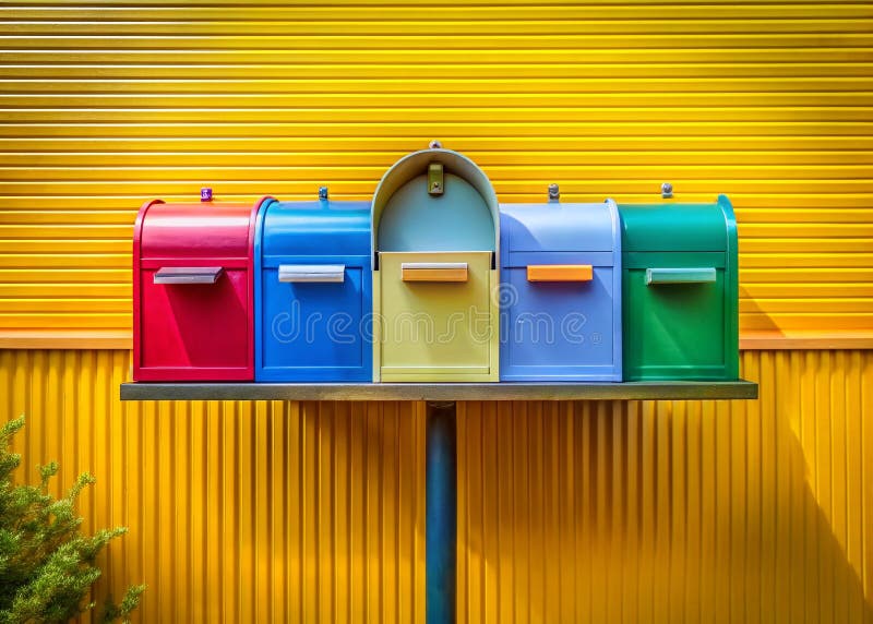 Overflowing Mailboxes Stock Illustrations – 12 Overflowing Mailboxes ...