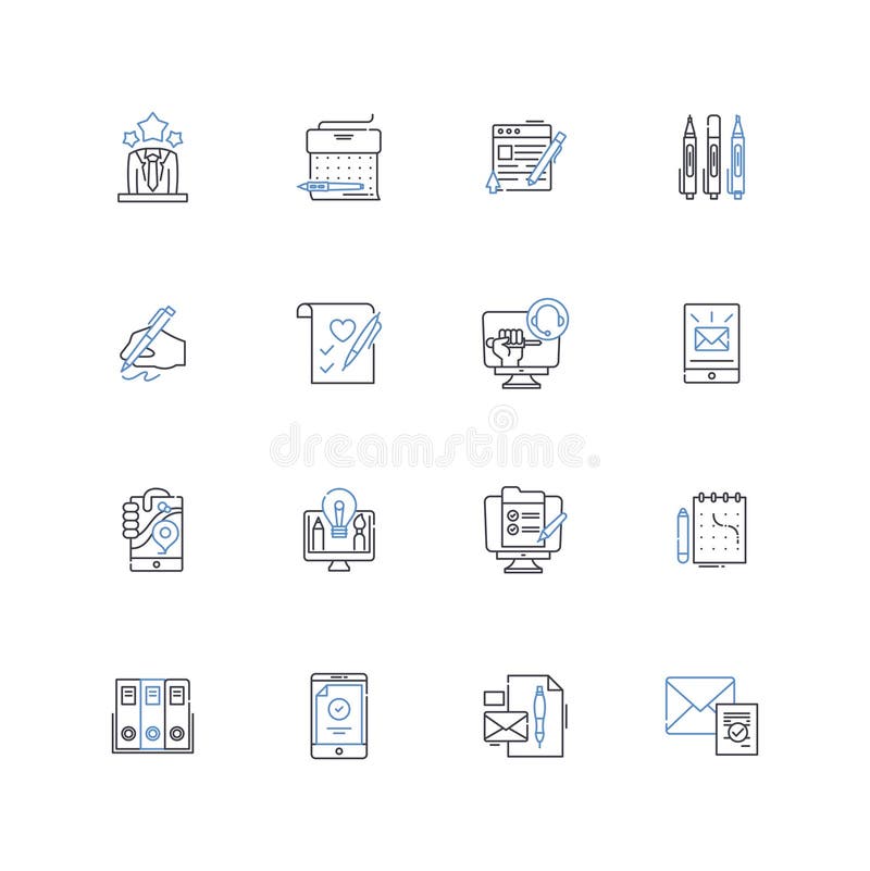 Mastermind Line Icons Collection. Strategy, Intelligence, Leadership ...