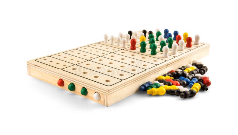 Mastermind Wooden Brain Teaser Game Isolated White Stock Photos - Free ...