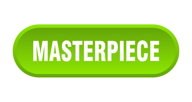Masterpiece Button. Key. Sign. Push Button Set Stock Vector ...