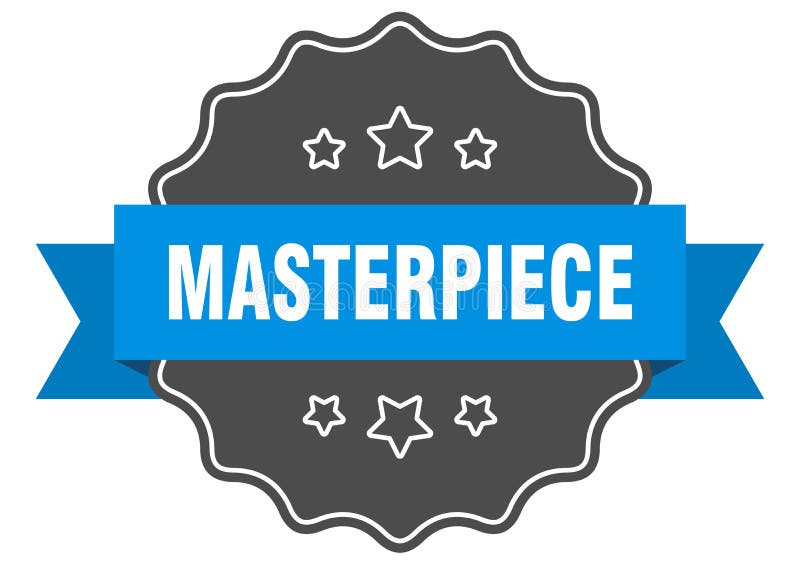 Masterpiece Sign Stock Illustrations – 821 Masterpiece Sign Stock ...