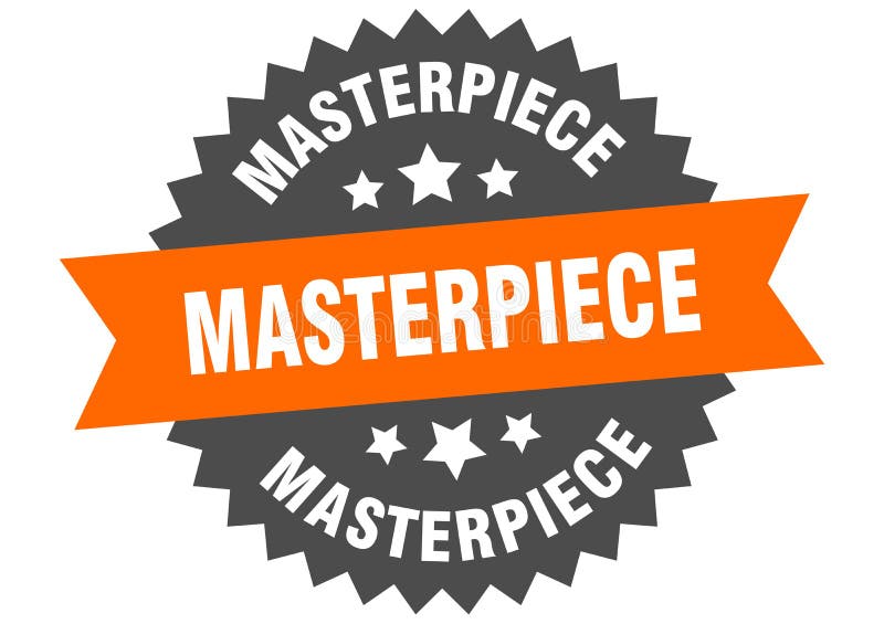 Masterpiece Label Stock Illustrations – 206 Masterpiece Label Stock ...