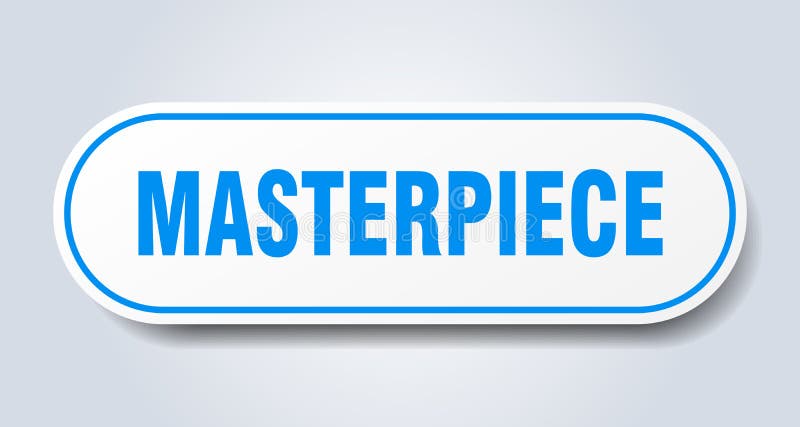 Masterpiece Button Stock Illustrations – 380 Masterpiece Button Stock ...