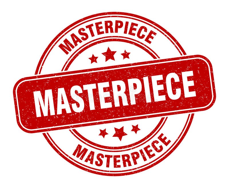 Masterpiece Stamp. Masterpiece Label. Round Grunge Sign Stock Vector ...