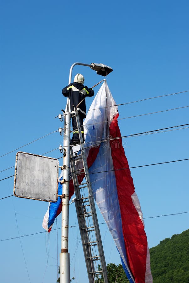 Masterstroke stock image. Image of lift, fireman, uniform - 21058859