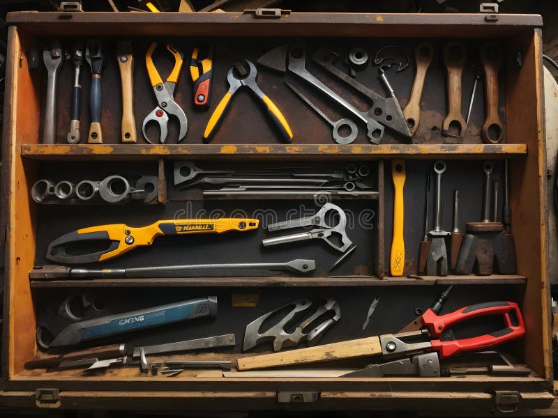Masterwork Toolkit: an Artistic Tribute To Essential Tools Stock ...