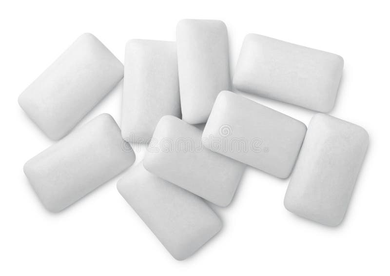 Masticación O Chicle En Blanco Imagen de archivo - Imagen de sano ...