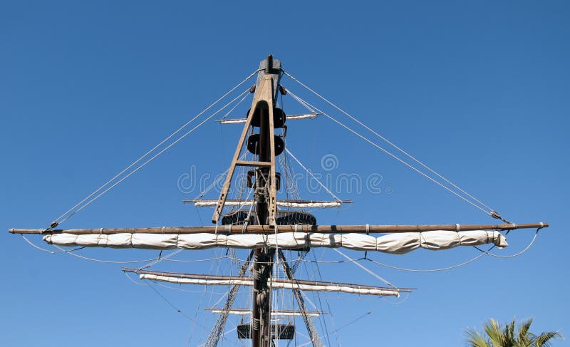 Masts galleon ship stock photo. Image of boat, sailboat - 37116966