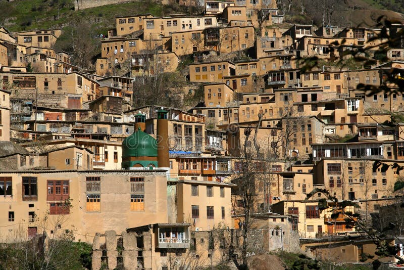 Masuleh village stock image. Image of home, eastern, house - 24541427