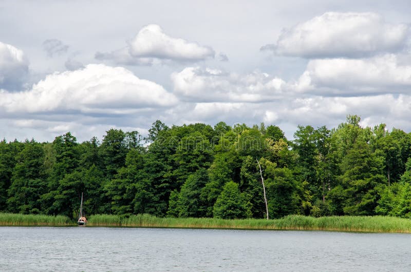 Masuria stock image. Image of masury, region, lacustrine - 63700989