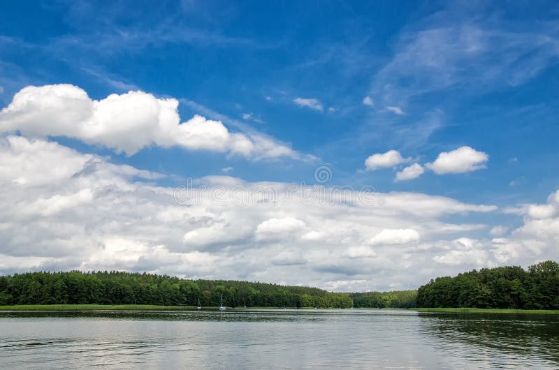 Masuria stock image. Image of lonesomeness, quiet, romance - 65574329