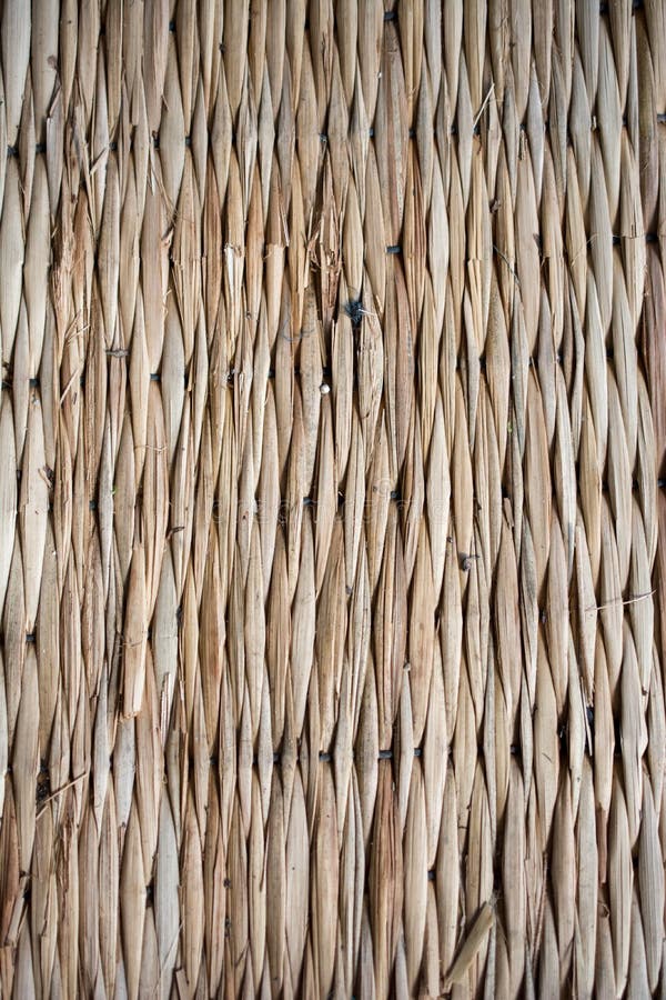 Straw Mat Pattern As Background Surface Stock Photo - Image of pattern ...