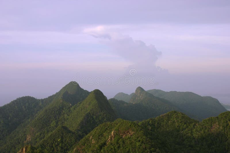 Mount Mat Cincang, Langkawi Island Stock Photo - Image of kedah, scenic ...