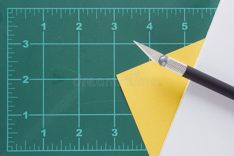 Mat Cutting stock image. Image of instruments, knife - 47955093