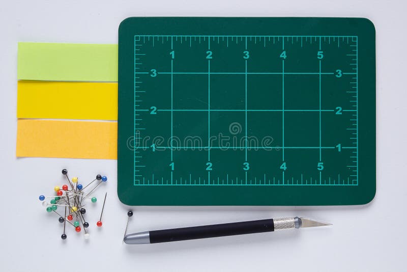 Mat Cutting stock photo. Image of paper, rubber, scalpel - 48617016