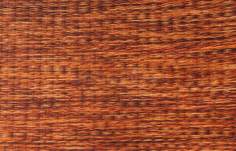 Mat Handcraft Rattan Weave Texture for Background Stock Image - Image ...