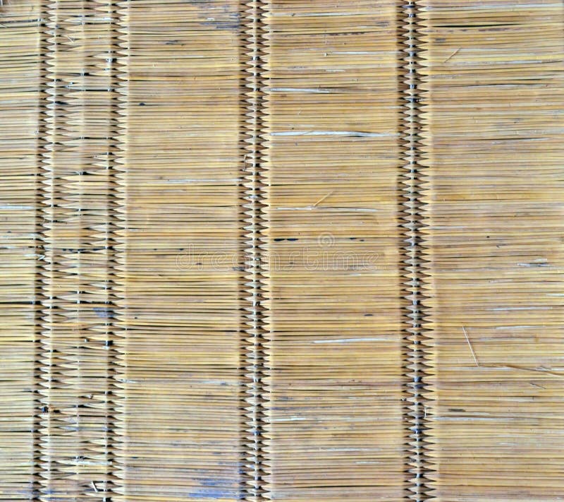 Mat of reeds, background stock image. Image of materials - 92472657
